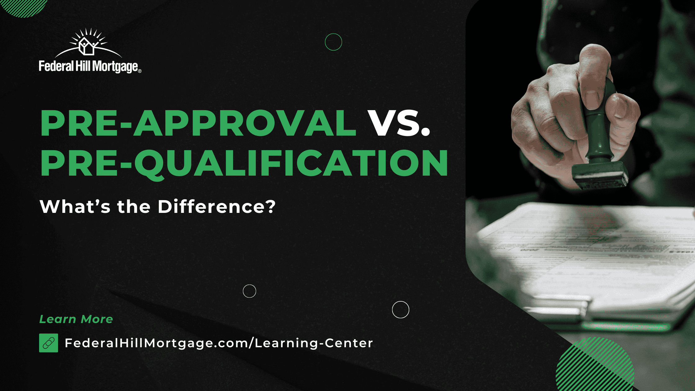 Pre-Approval vs. Pre-Qualification: What’s the Difference? - Federal ...